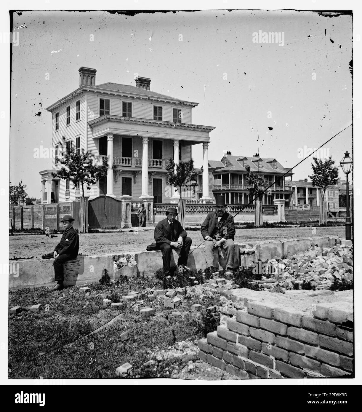 Charleston, South Carolina. O'Connor house (180 Broad Street), where ...