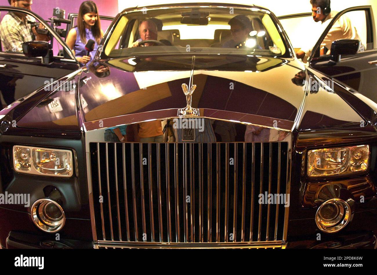 ** FILE ** Colin Kelly, Regional Director of Rolls-Royce Motor Cars ...