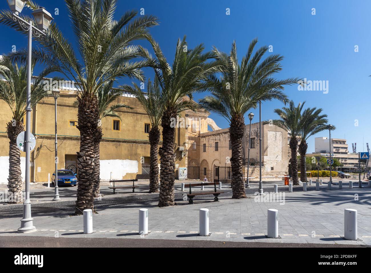 Haifa, Israel - 09 March 2023 The monastery of the Discalced (barefoot ...