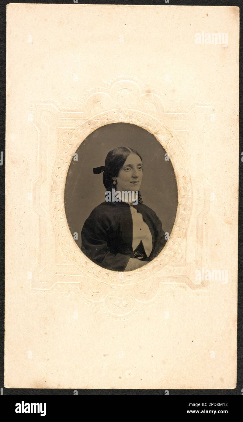 Elizabeth "Lizzie" Brewster, Civil War nurse at MacDougall Hospital, New York City, and Lady ...