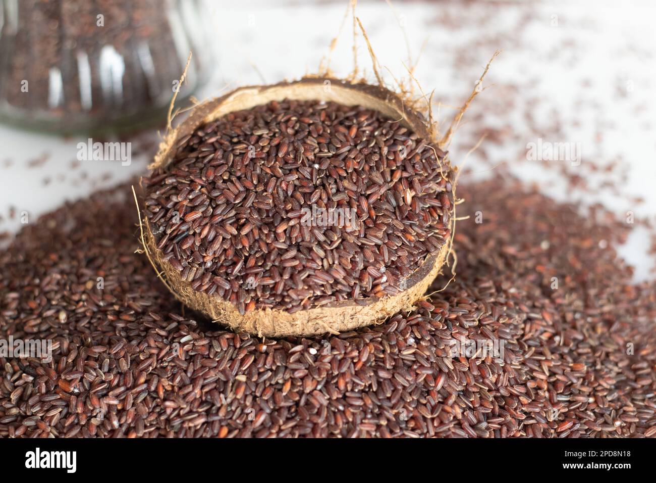 Poongar rice. Indigenous rice from Tamilnadu, the southern state of ...