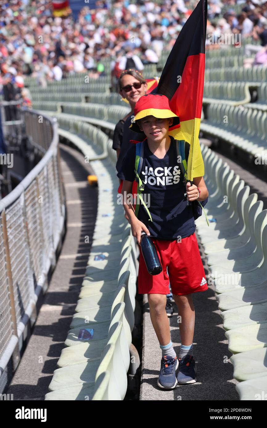 German Fan at the European Athletics Championship 2022 Stock Photo - Alamy
