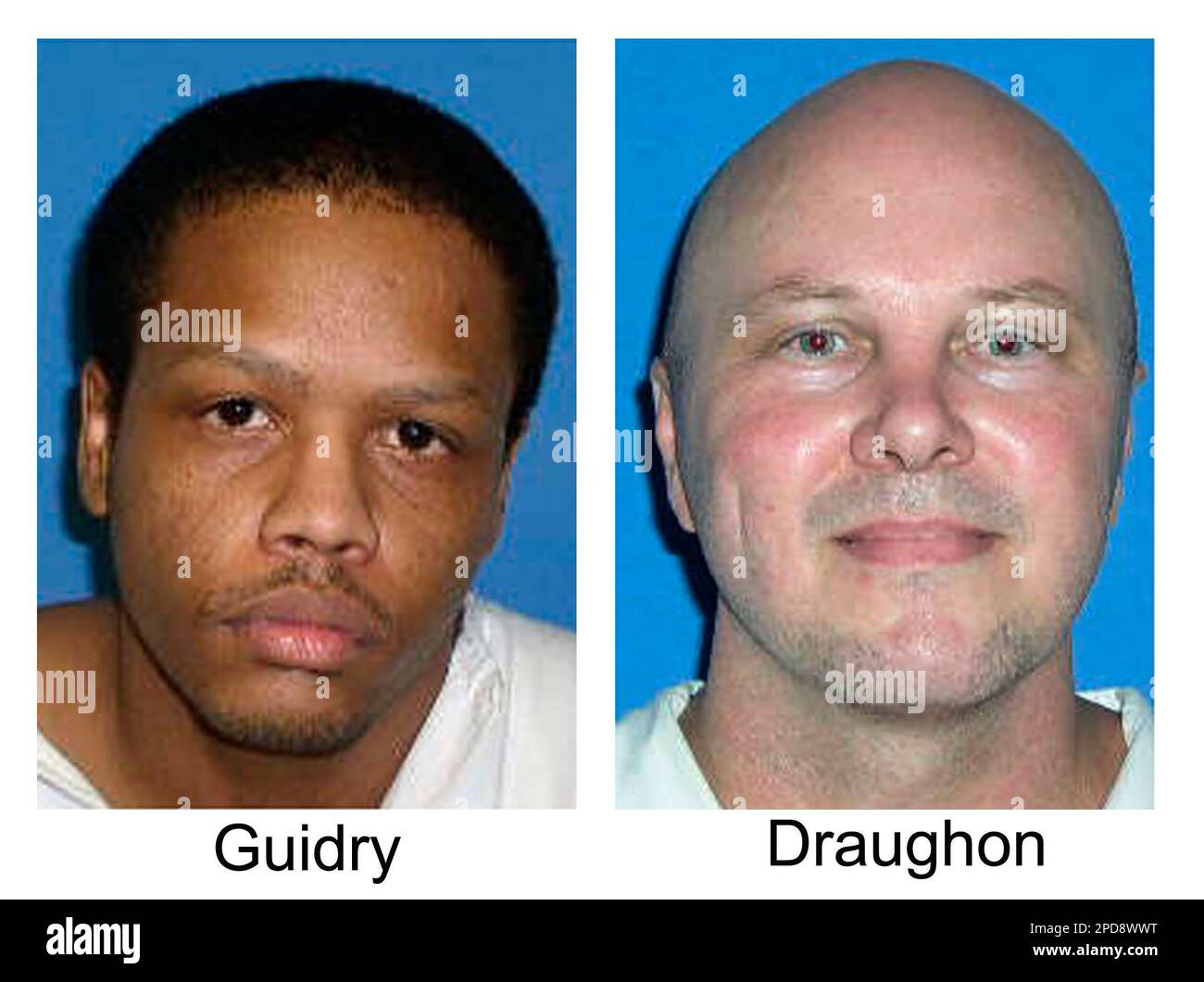 These undated photos provided by The Texas Department of Criminal ...