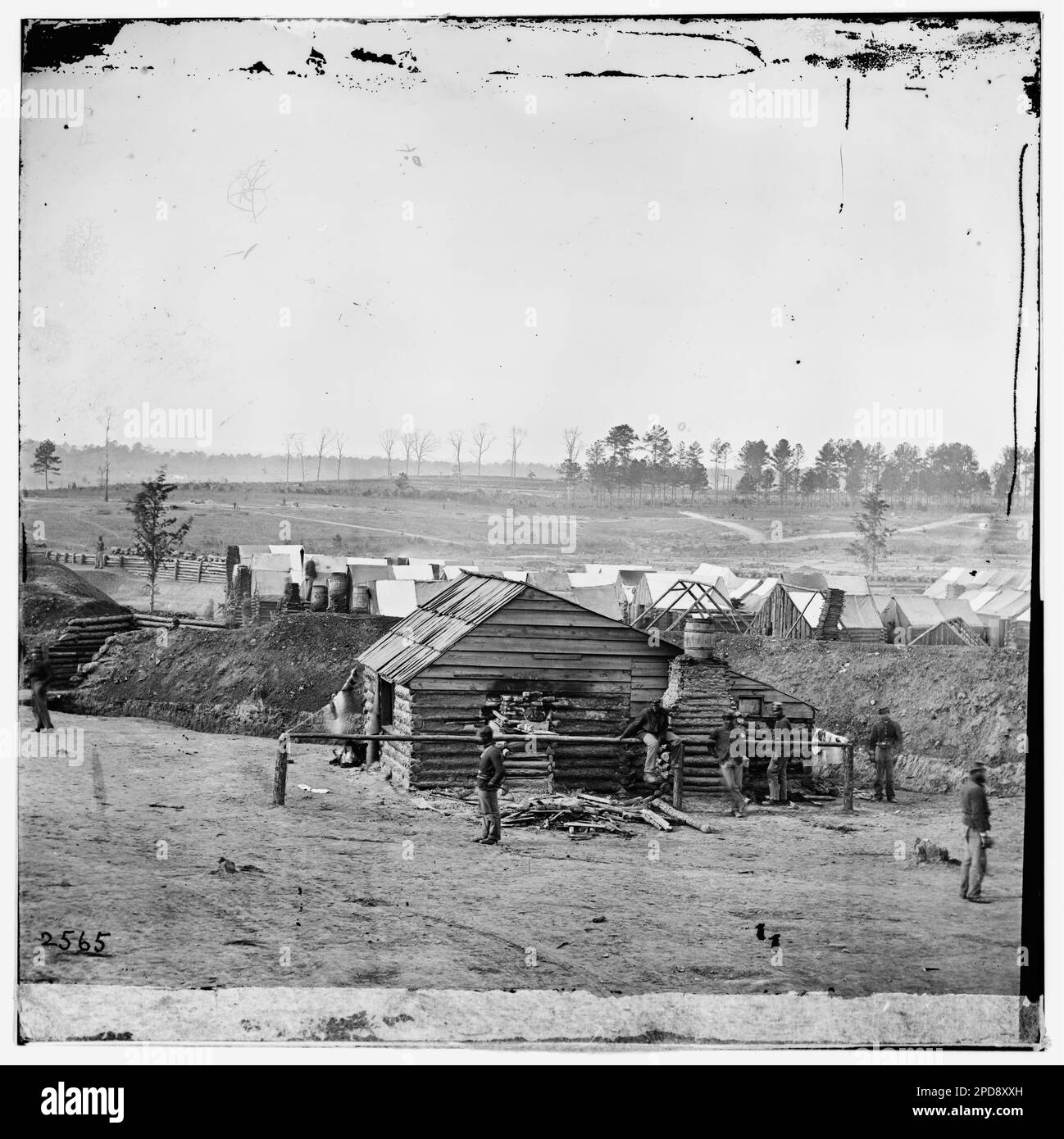 Chapin's Bluff, Virginia (vicinity). Fort Burnham, formerly ...