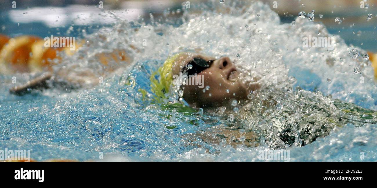 Australia's Joanna Fargus swims to the gold medal in the women's 200m ...