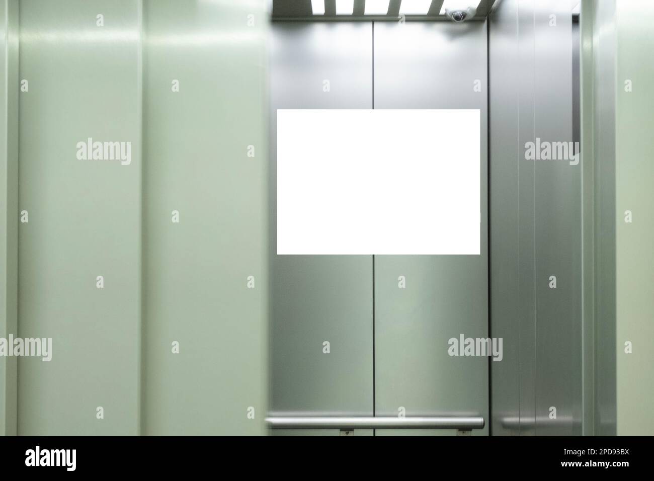 Mock up. Vertical poster media template frame hanging on the wall ...