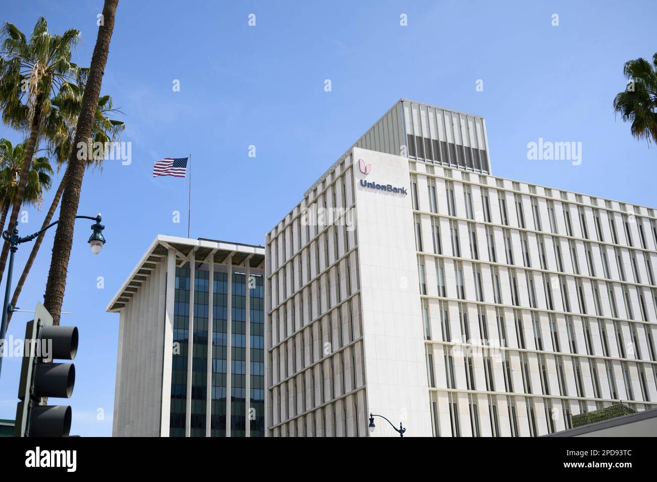 LOS ANGELES 20230313 Bank of America and Union Bank in Beverly Hills ...