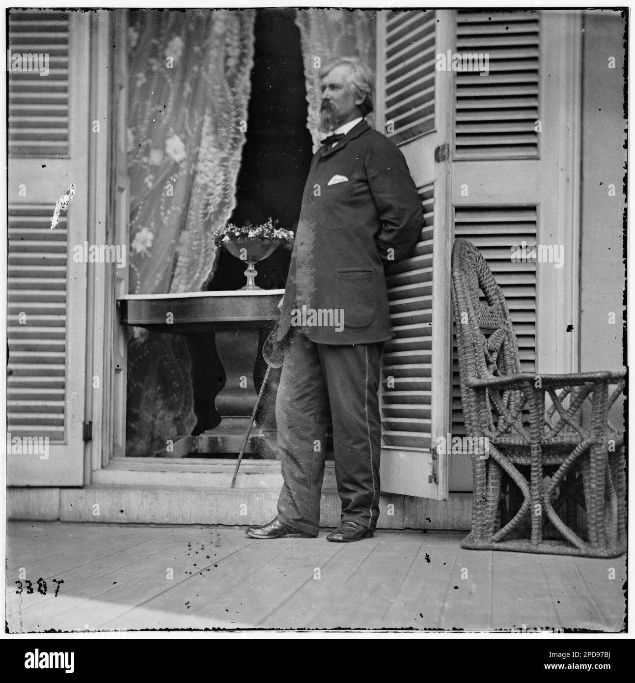 Richmond, Virginia. Colonel Plauder? Ord at the residence of Jefferson ...