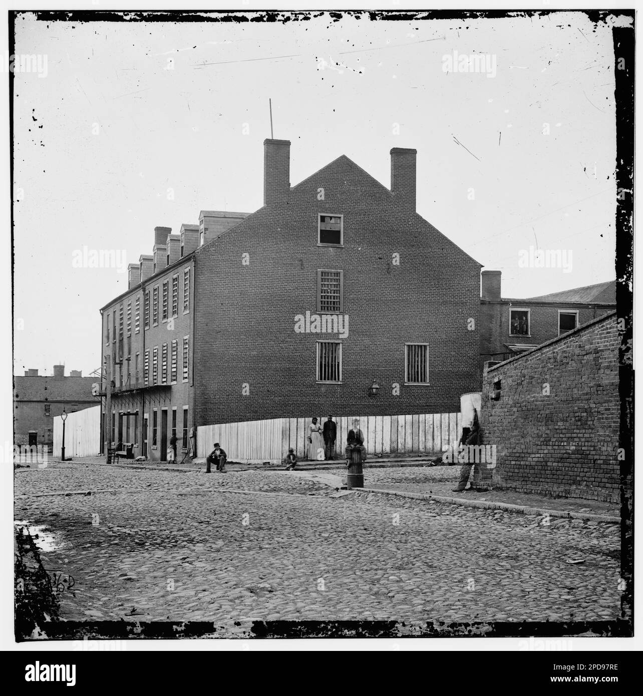 Richmond, Virginia. Castle Thunder. (Converted tobacco warehouse for ...