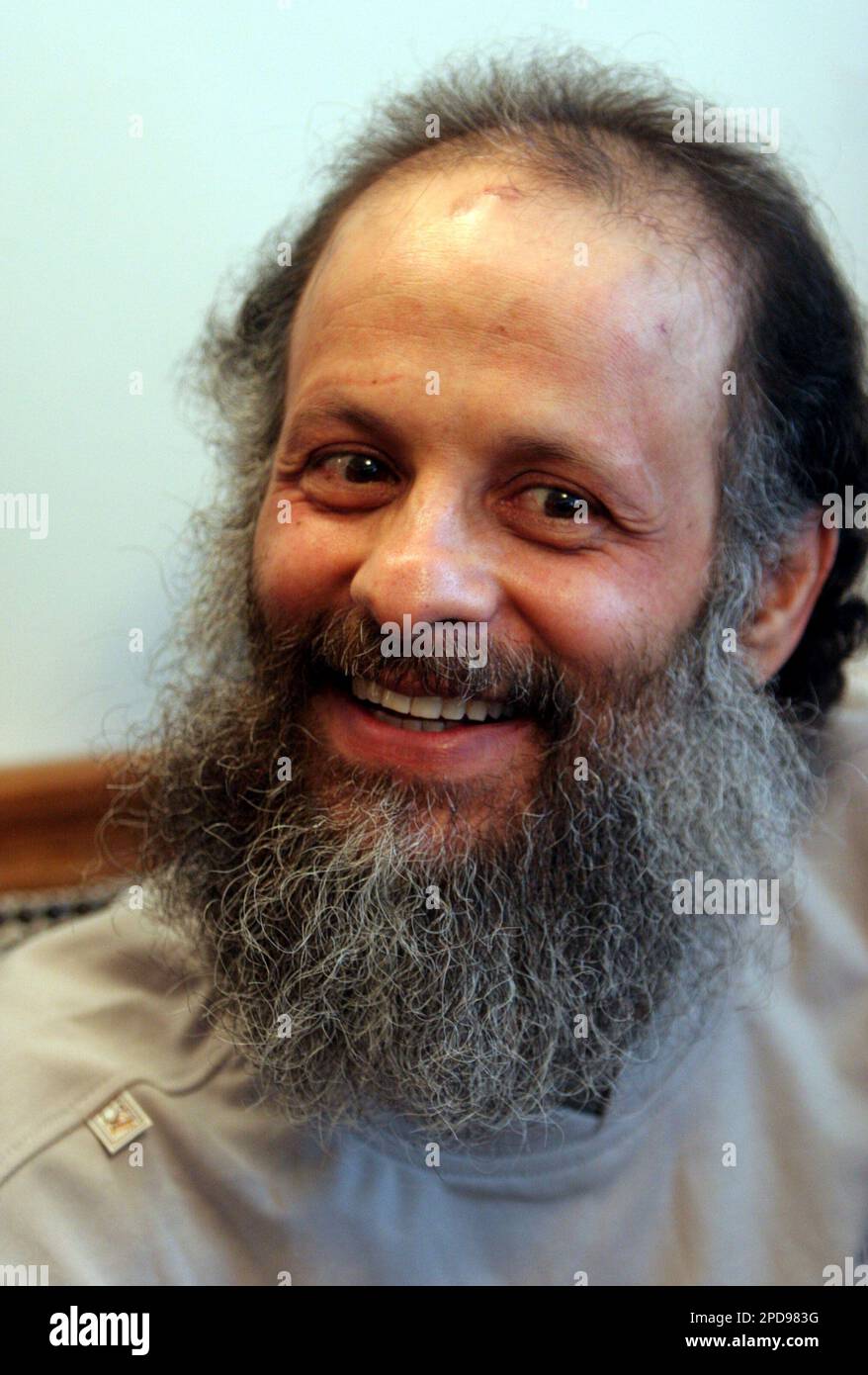 Iran's most senior dissident journalist, Akbar Ganji, who was freed ...