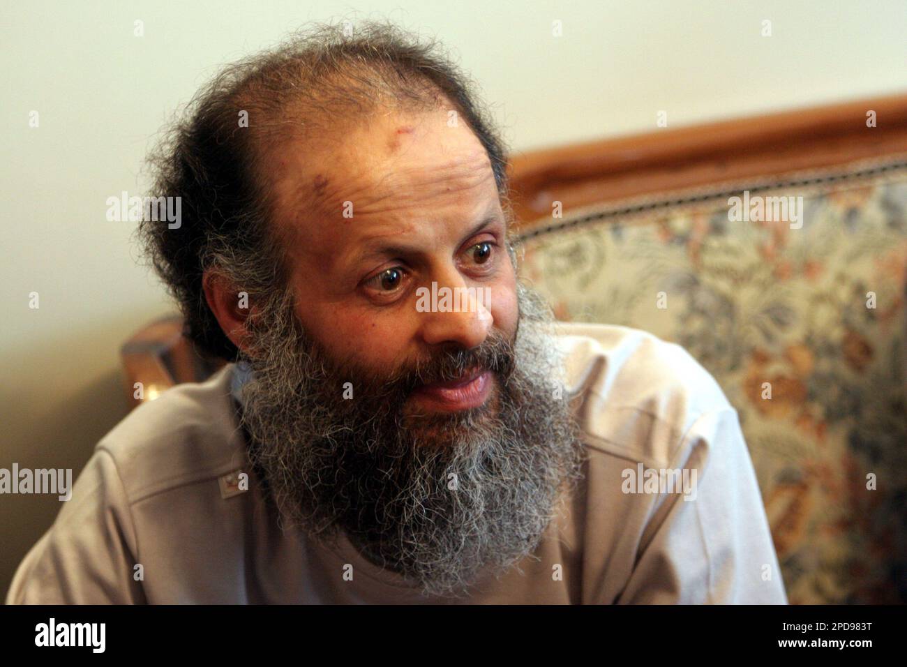 Iran's most senior dissident journalist, Akbar Ganji, who was freed ...