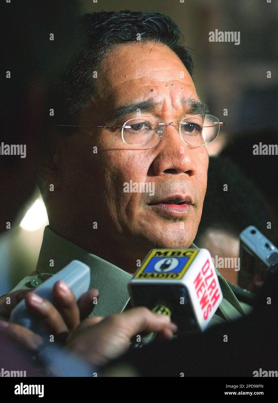 Philippine Army Chief Lt. Gen. Hermogenes Esperon answers media ...