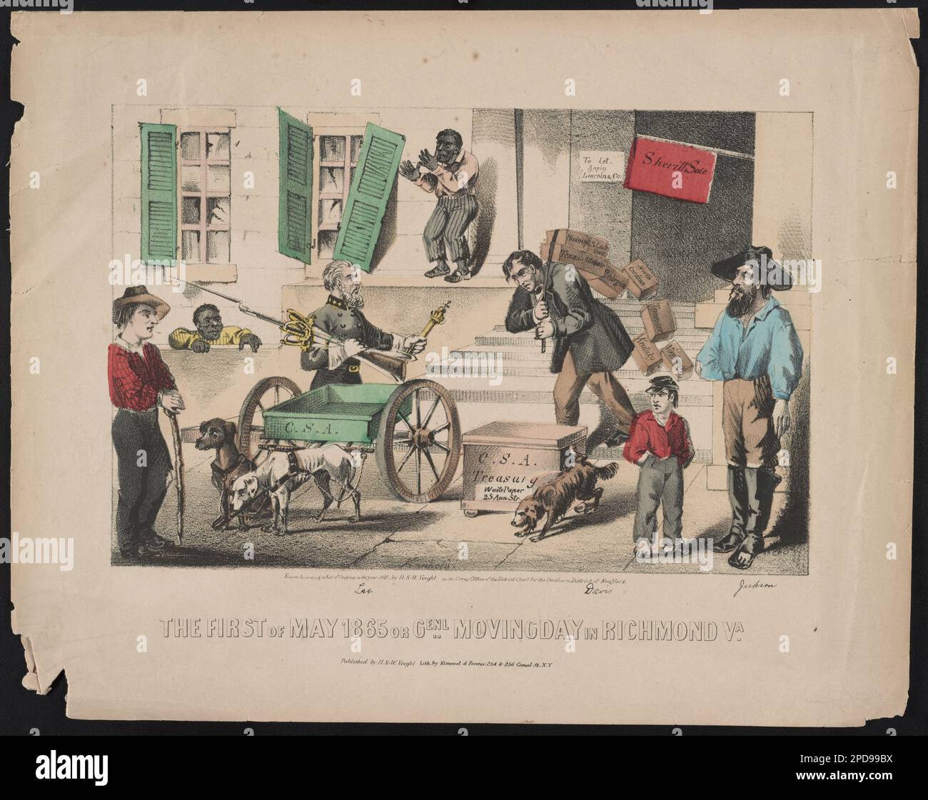 Jefferson davis richmond office hi-res stock photography and images - Alamy