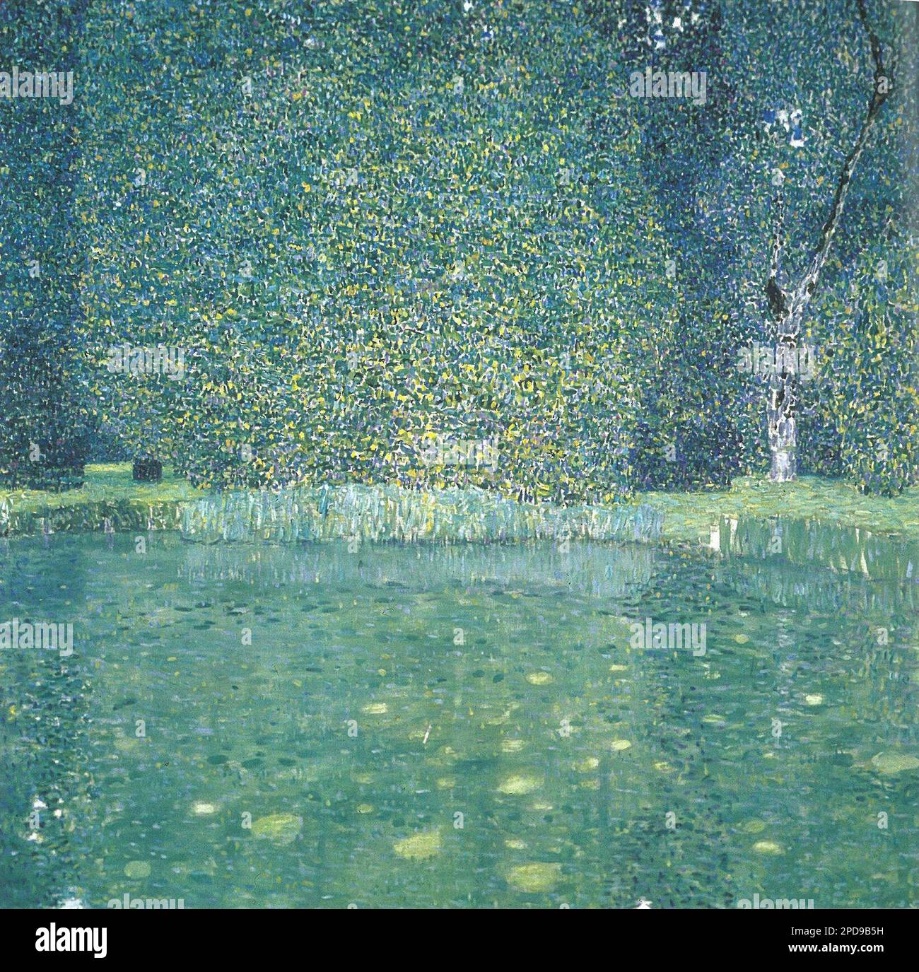 Park at Kammer Castle 1909 by Gustav Klimt Stock Photo - Alamy