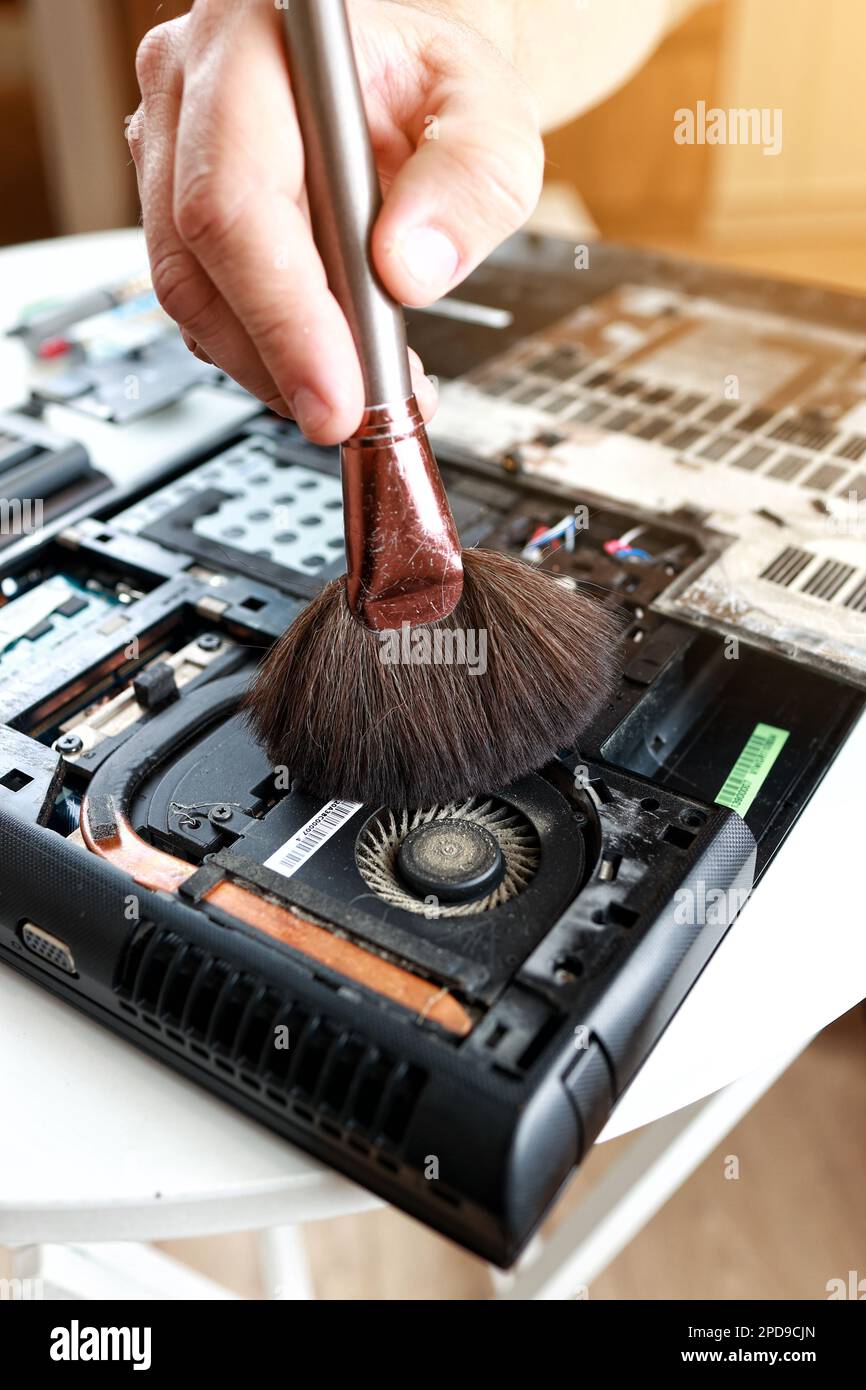 Man servicing electronic motherboard hi-res stock photography and ...