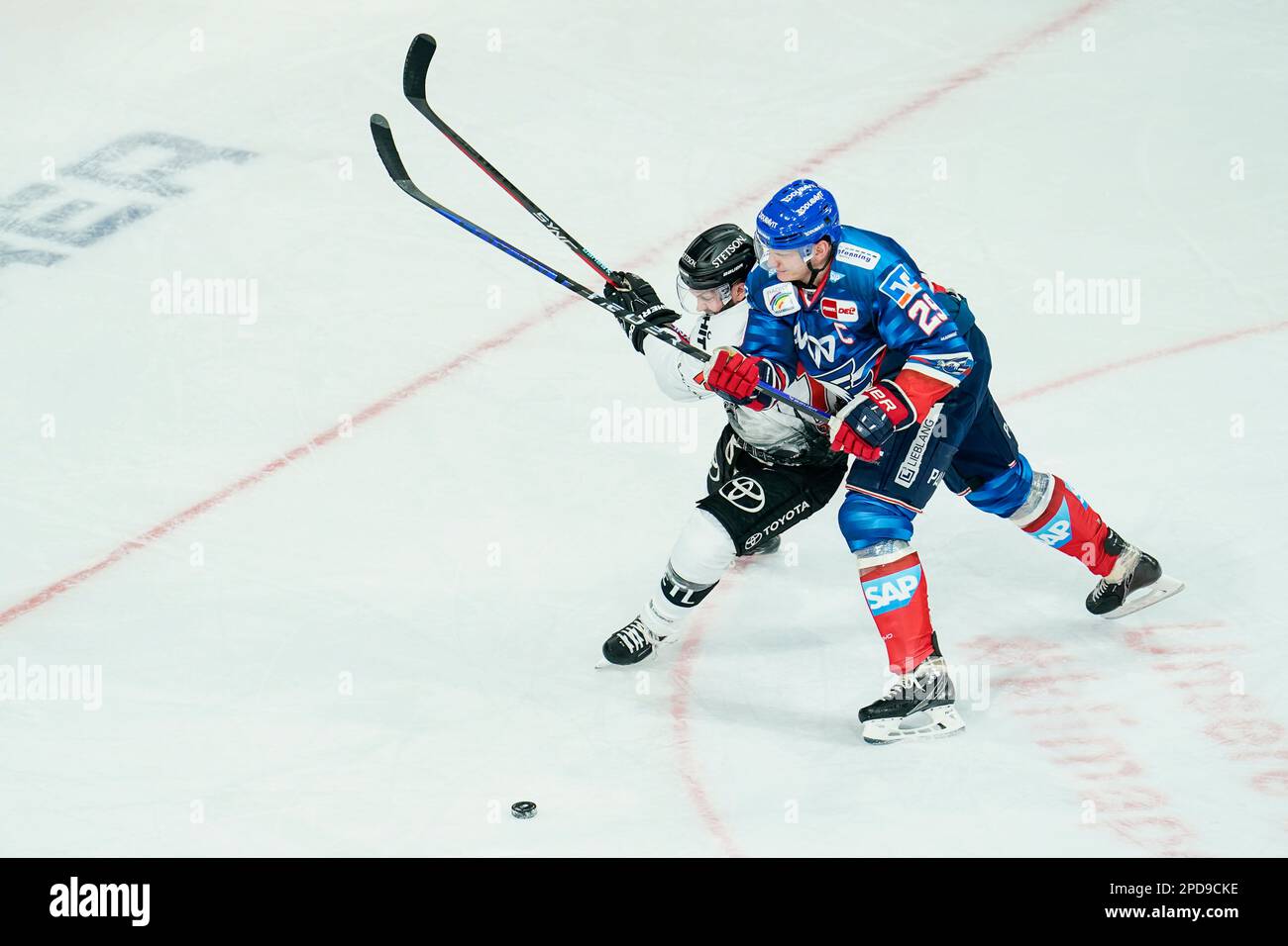 Mannheim, Germany. 14th Mar, 2023. Ice hockey: DEL, Adler Mannheim ...