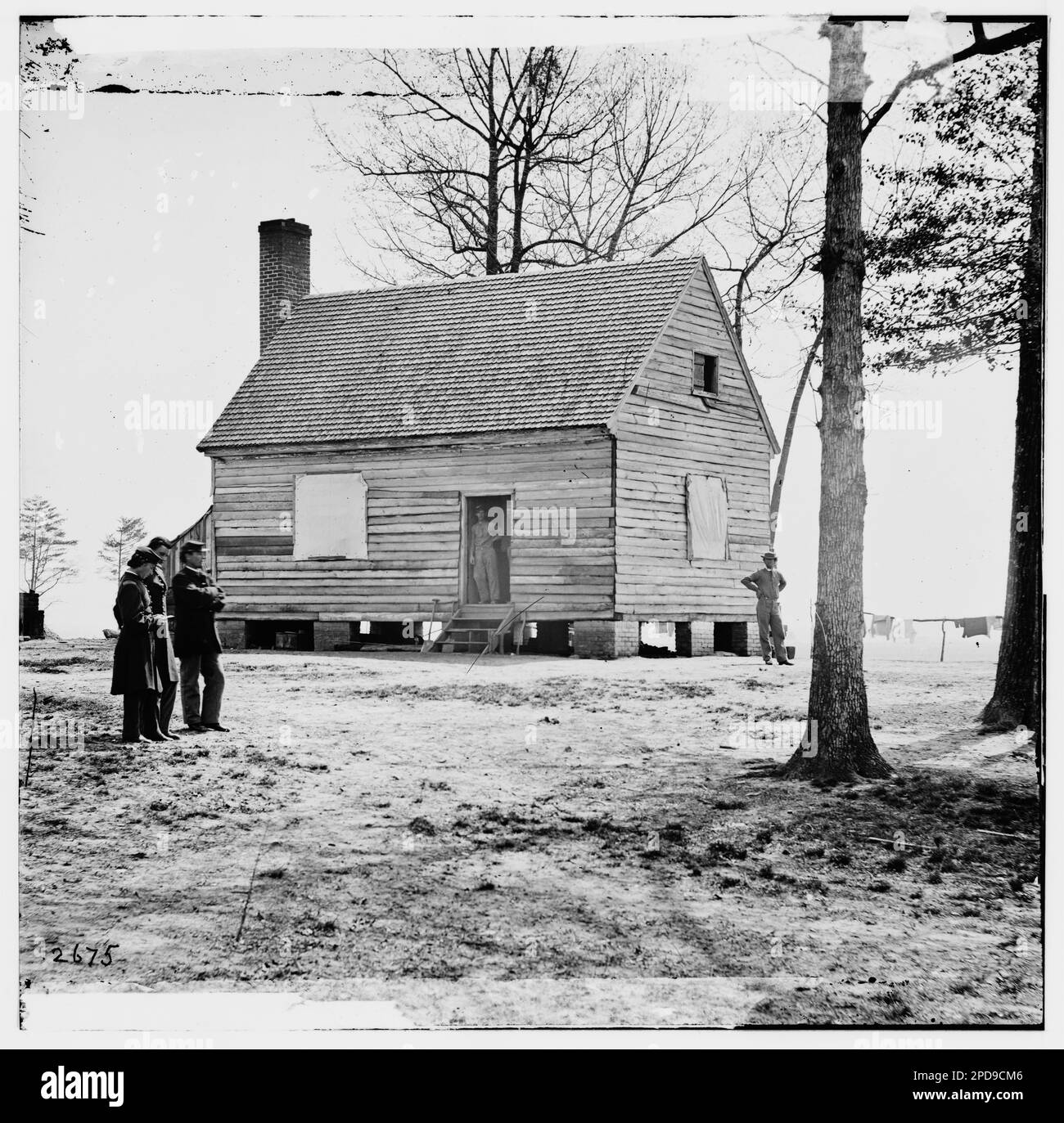 City Point, Virginia. Secret Service headquarters. Civil war ...