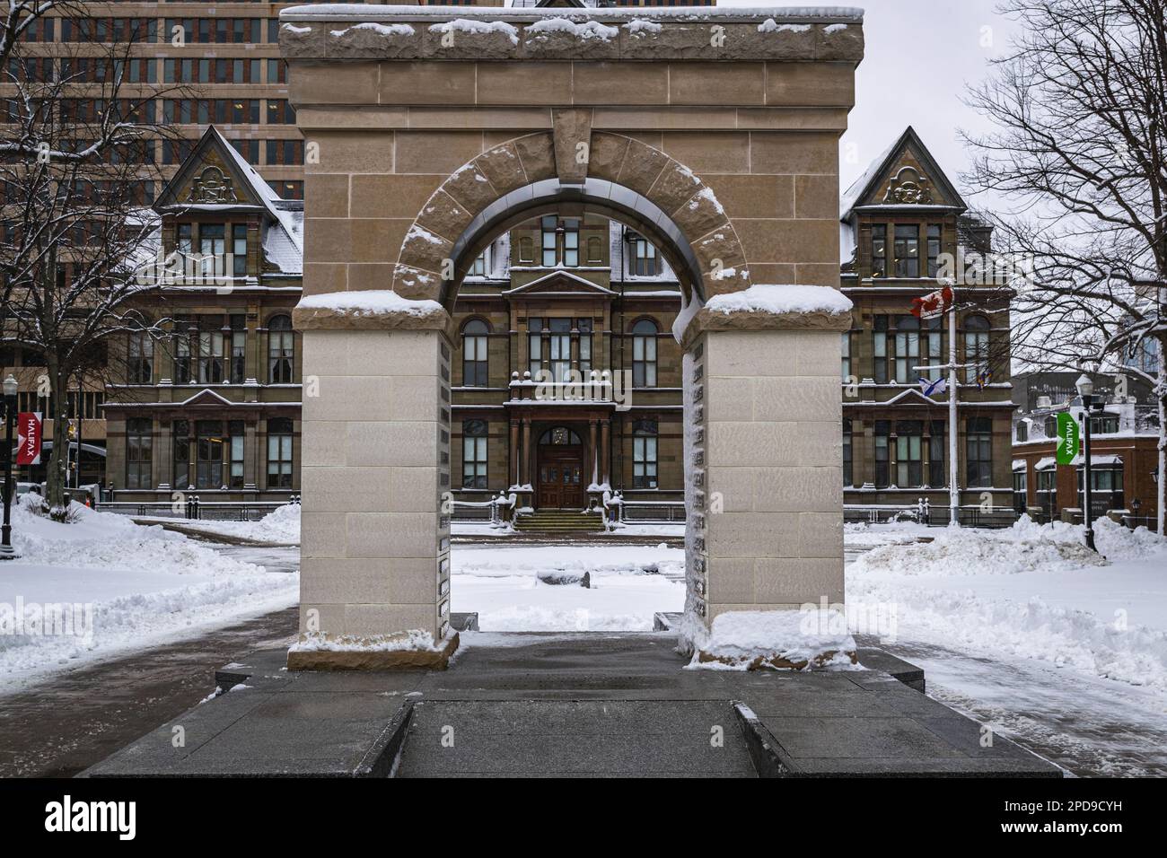 Halifax City Hall National Historic Site of Canada Stock Photo - Alamy