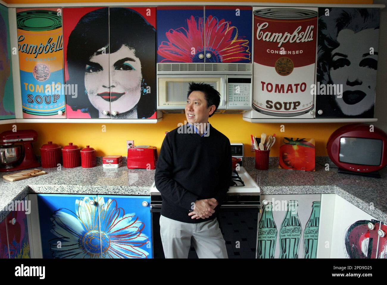 ** ADVANCE FOR TUESDAY, FEBRUARY 7 ** Jonathan Fong poses for a ...