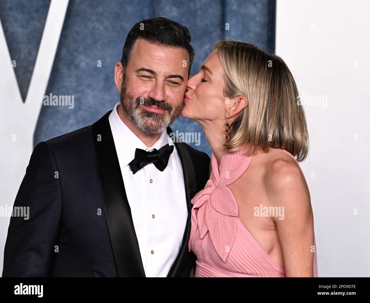 Los Angeles, USA. 13th Mar, 2023. Jimmy Kimmel and wife Molly McNearney ...