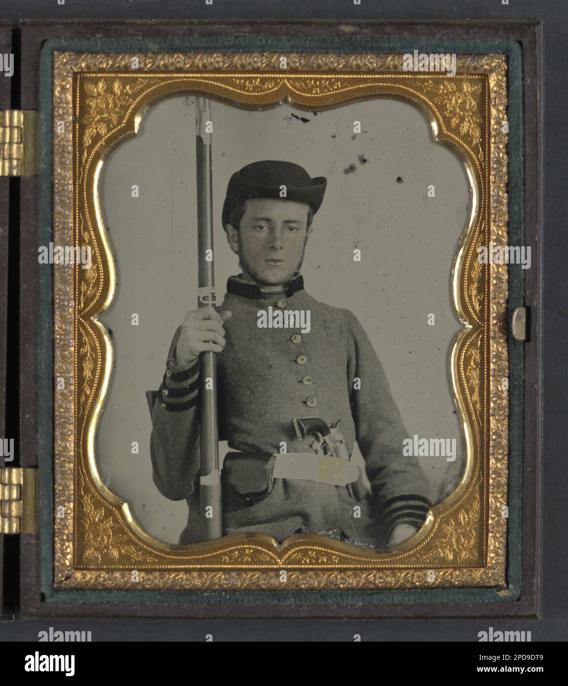 Private Peter Lauck Kurtz of Company A, 5th Virginia Infantry Regiment ...
