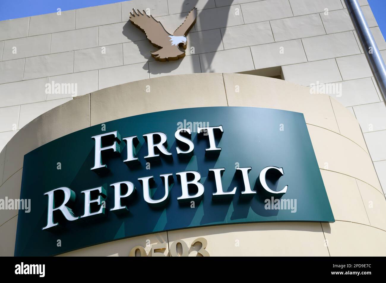 LOS ANGELES 20230313 First Republic bank in Beverly Hills. Photo ...