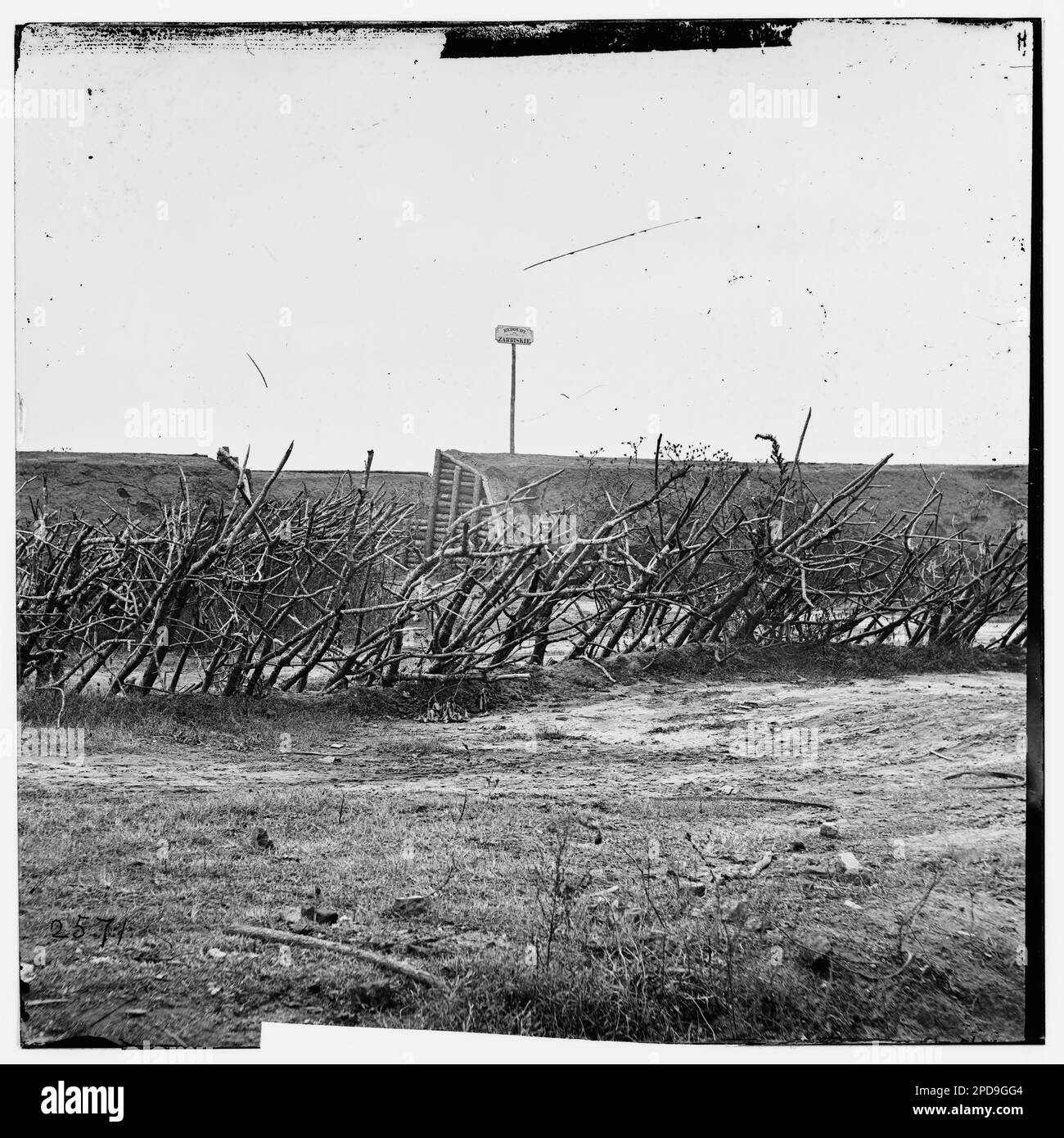 Point of Rocks, Virginia (vicinity). Redoubt "Zabriskie". Civil war ...
