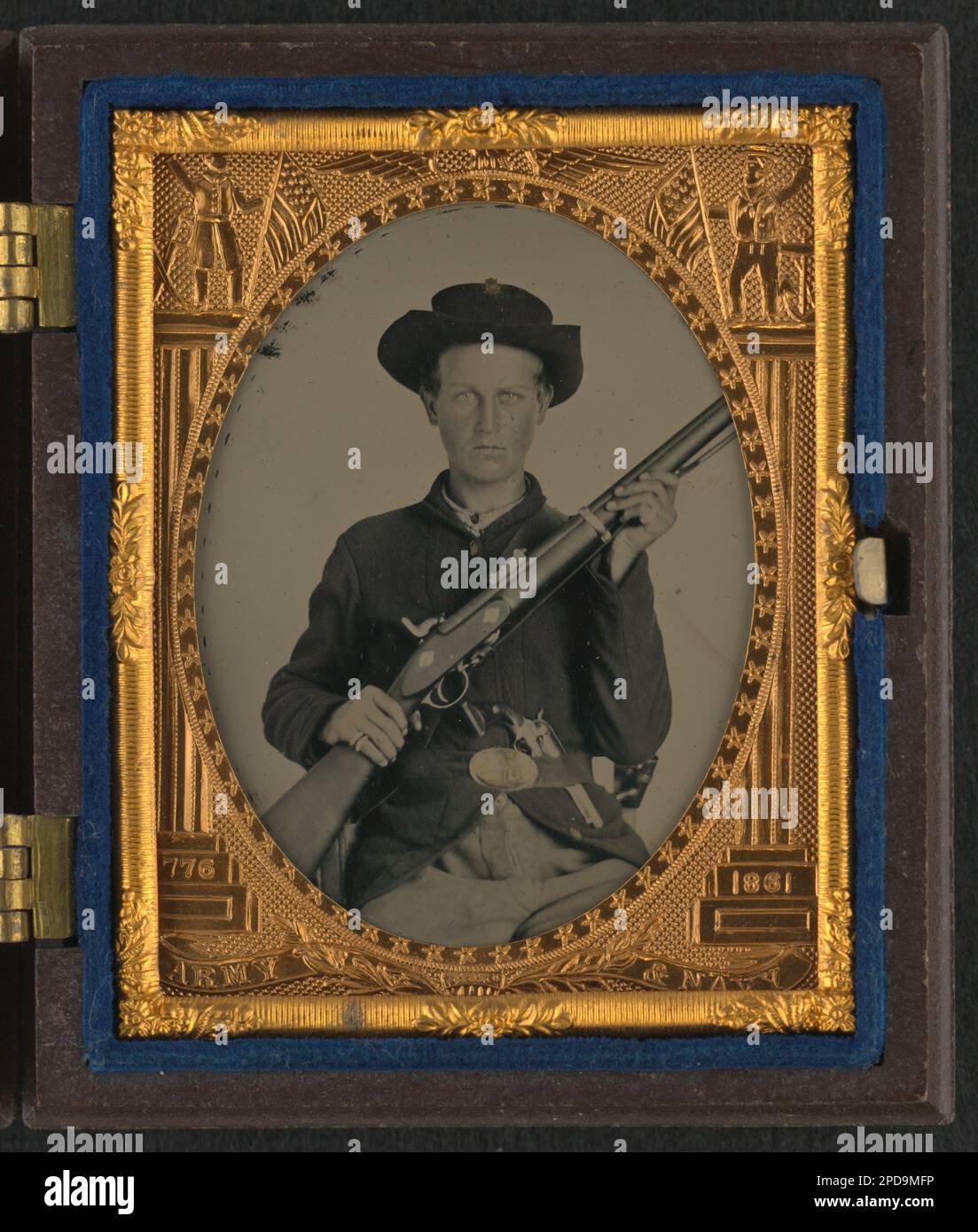 First Lieutenant Robert Charles Finley of Co. E, 74th Ohio Infantry ...