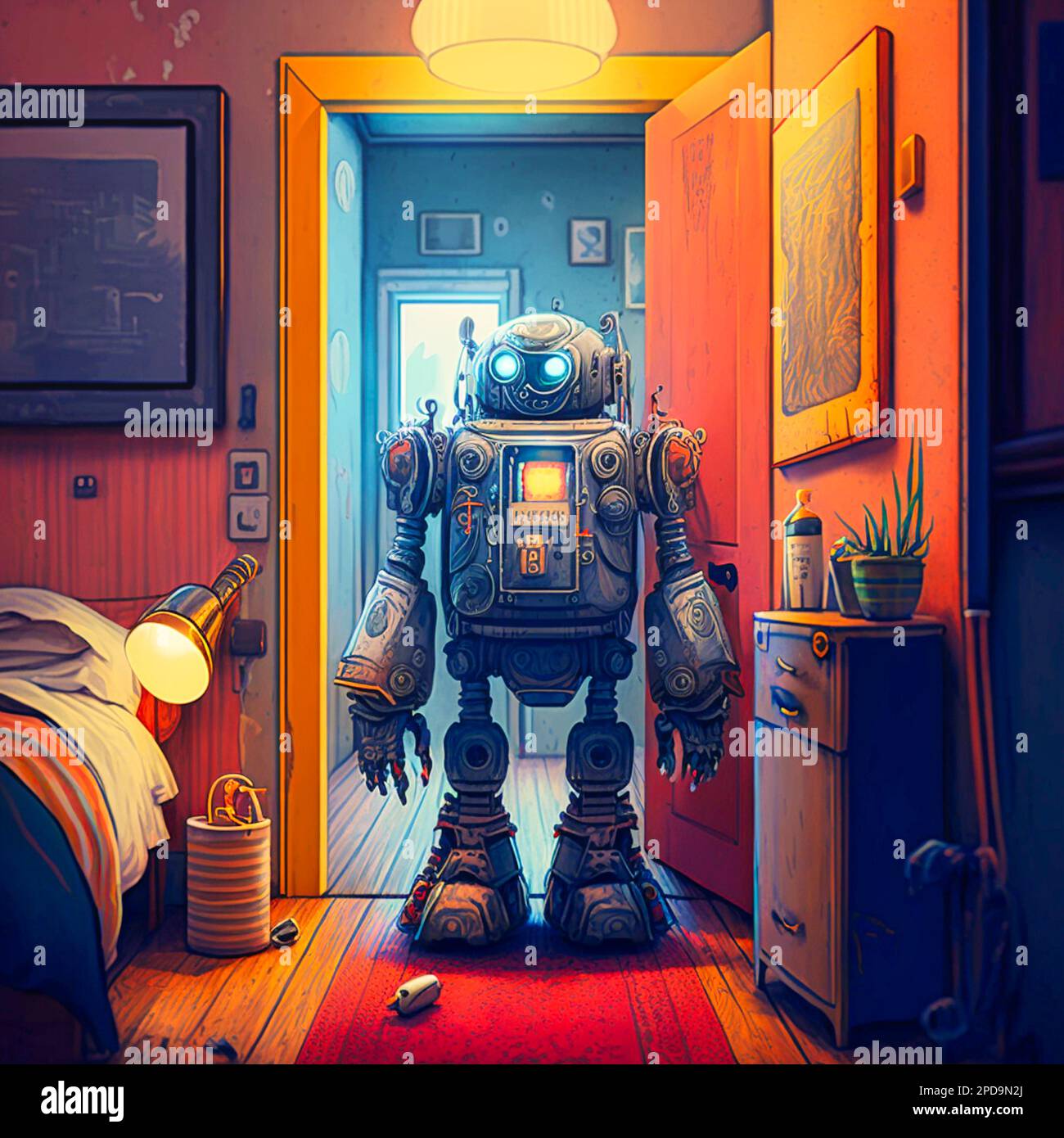 The magic robot hi-res stock photography and images - Alamy