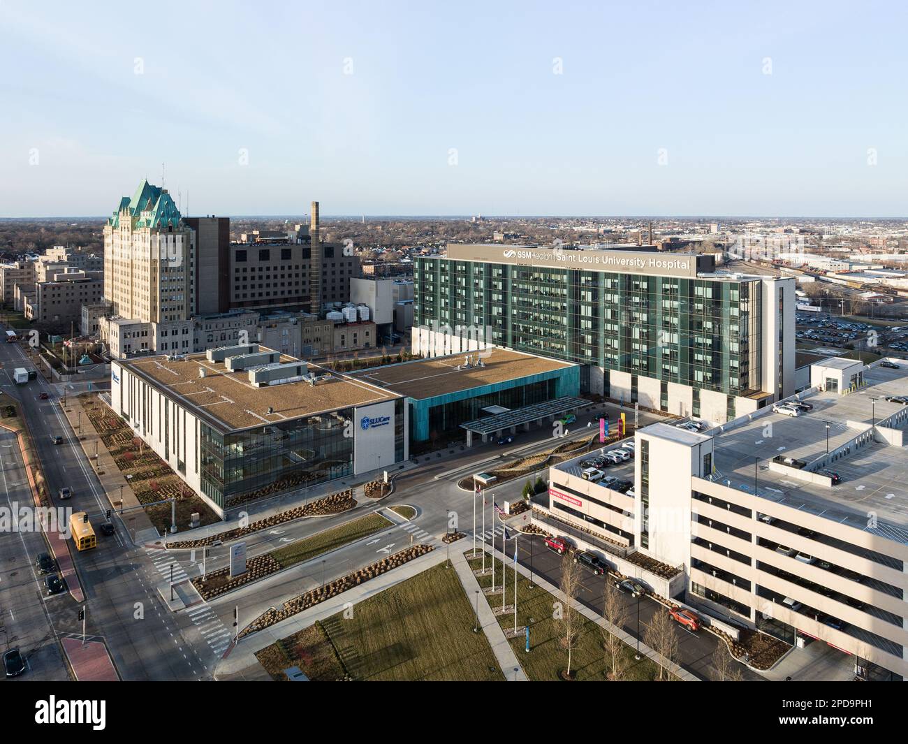 Slu Hospital Logo Steel Framed Bathroom PODs Keep St. Louis Hospital