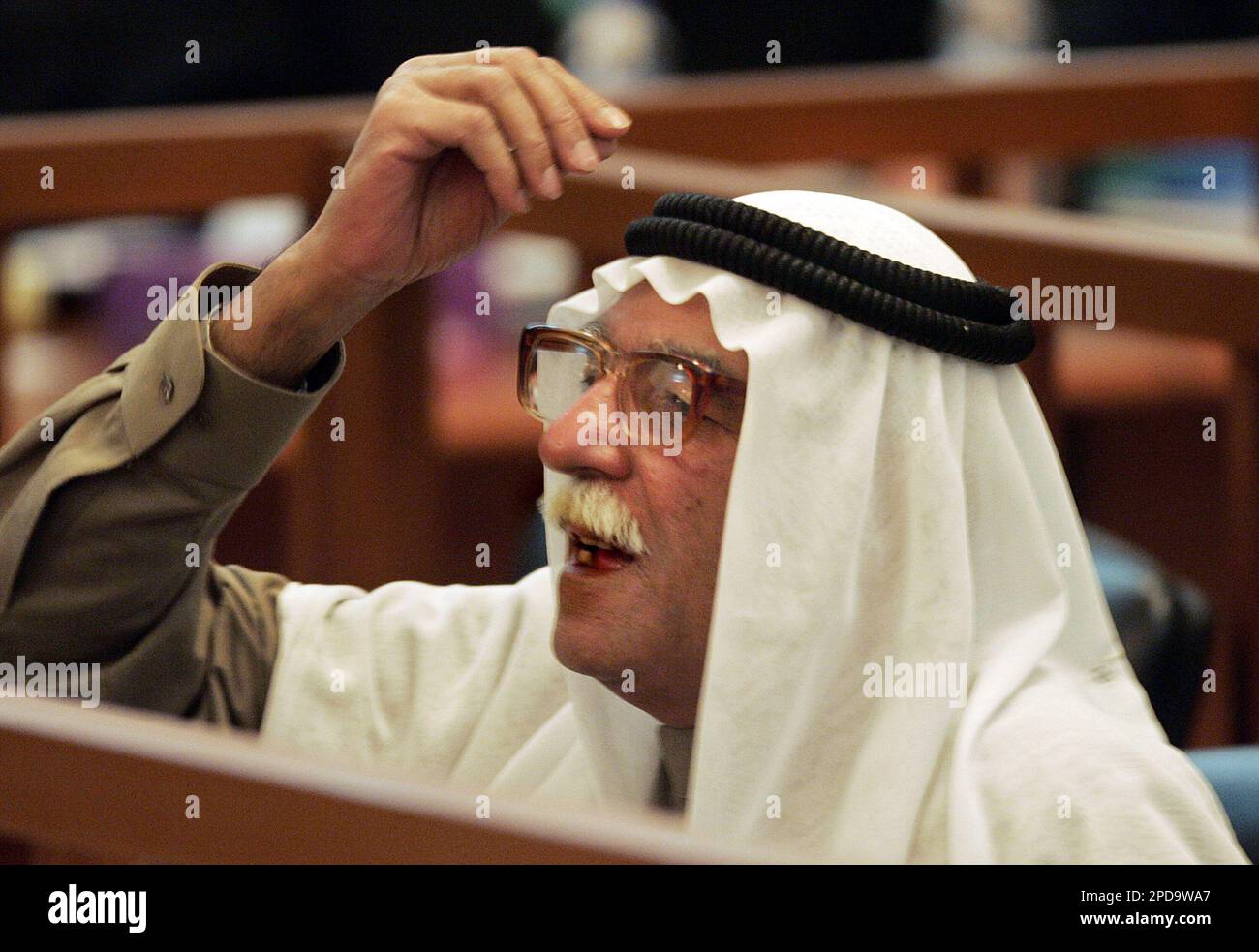 Mohammed Azawi Ali, a former Baath Party official in the Dujail region ...
