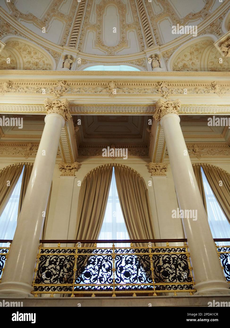 Faberge Museum in Shuvalov Palace, Saint Petersburg, Russia, UNESCO ...