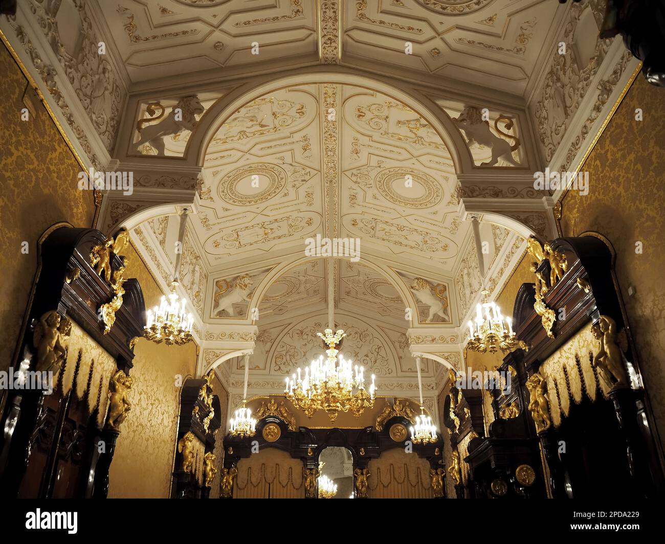 Faberge Museum in Shuvalov Palace, Saint Petersburg, Russia, UNESCO ...