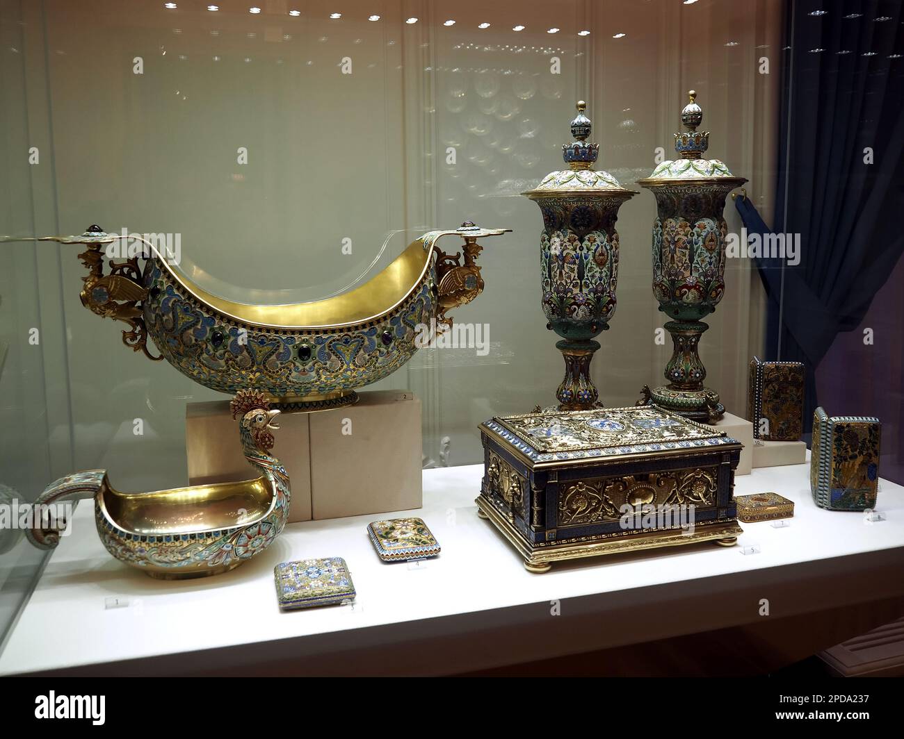 Faberge Museum in Shuvalov Palace, Saint Petersburg, Russia, UNESCO ...