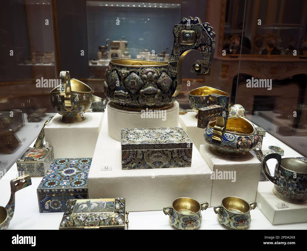 Faberge Museum in Shuvalov Palace, Saint Petersburg, Russia, UNESCO ...