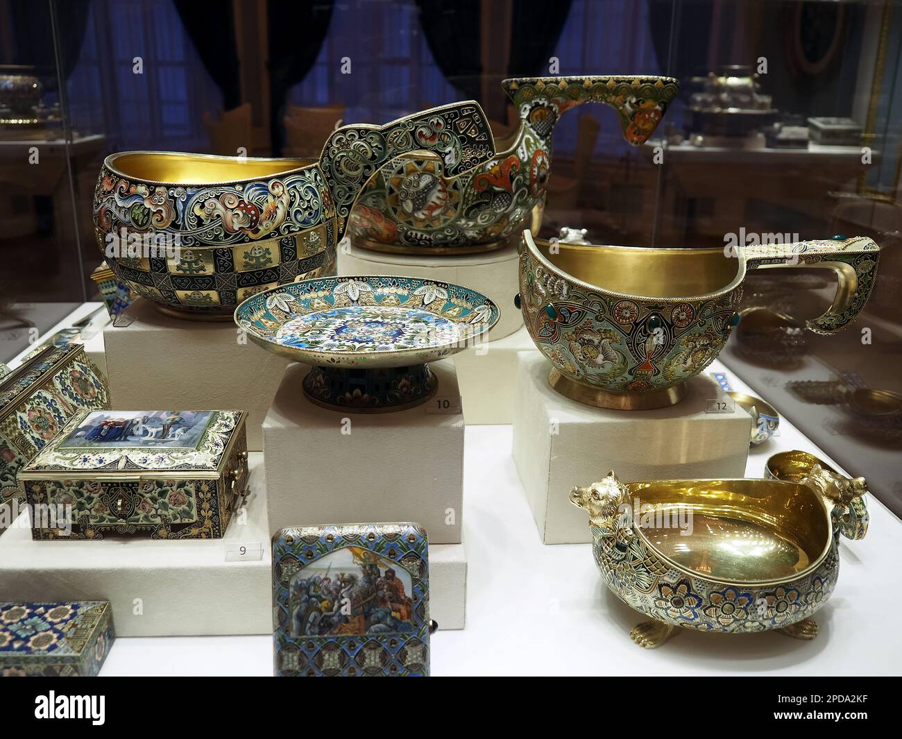 Faberge Museum in Shuvalov Palace, Saint Petersburg, Russia, UNESCO ...