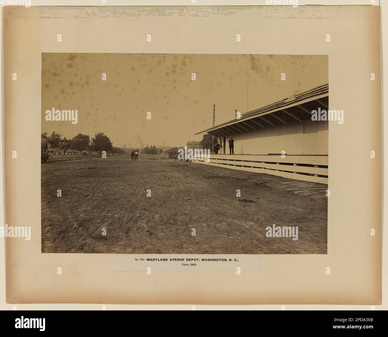 Railroad stations 1860 1870 1860 1870 hi-res stock photography and ...