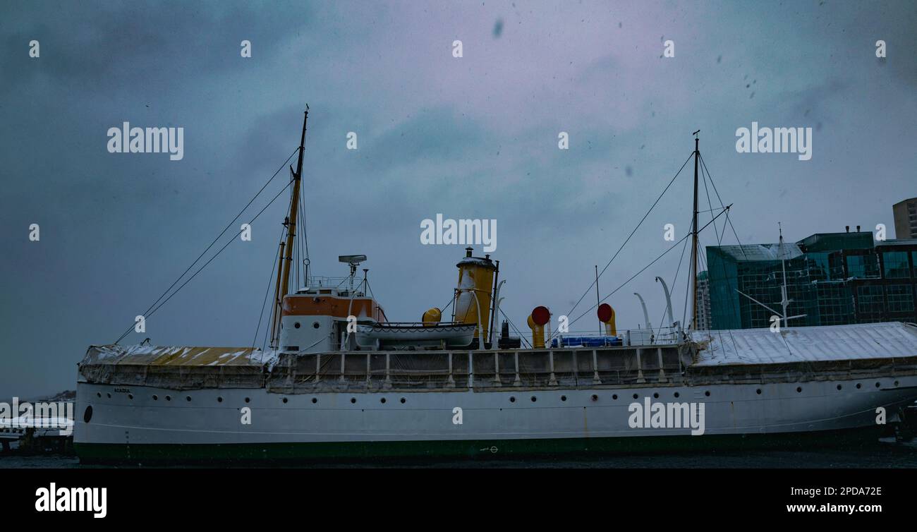 The Museum ship CSS Acadia a former hydrographic surveying and ...