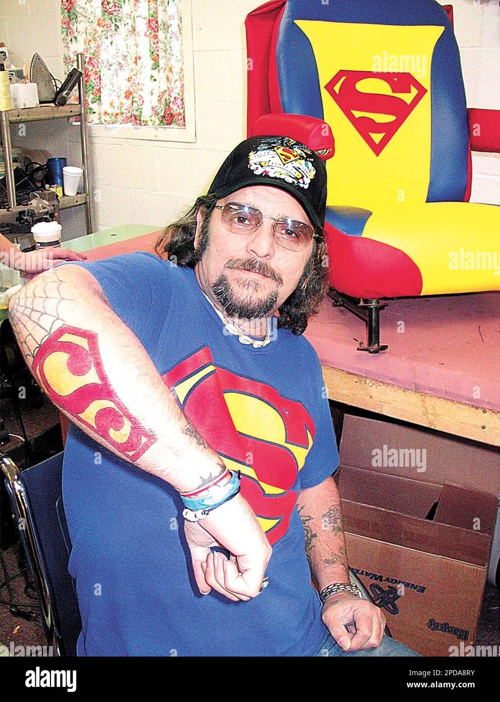 ** ADVANCE FOR SUNDAY MARCH 12 ** Ronald Chipps, who suffered a spinal ...