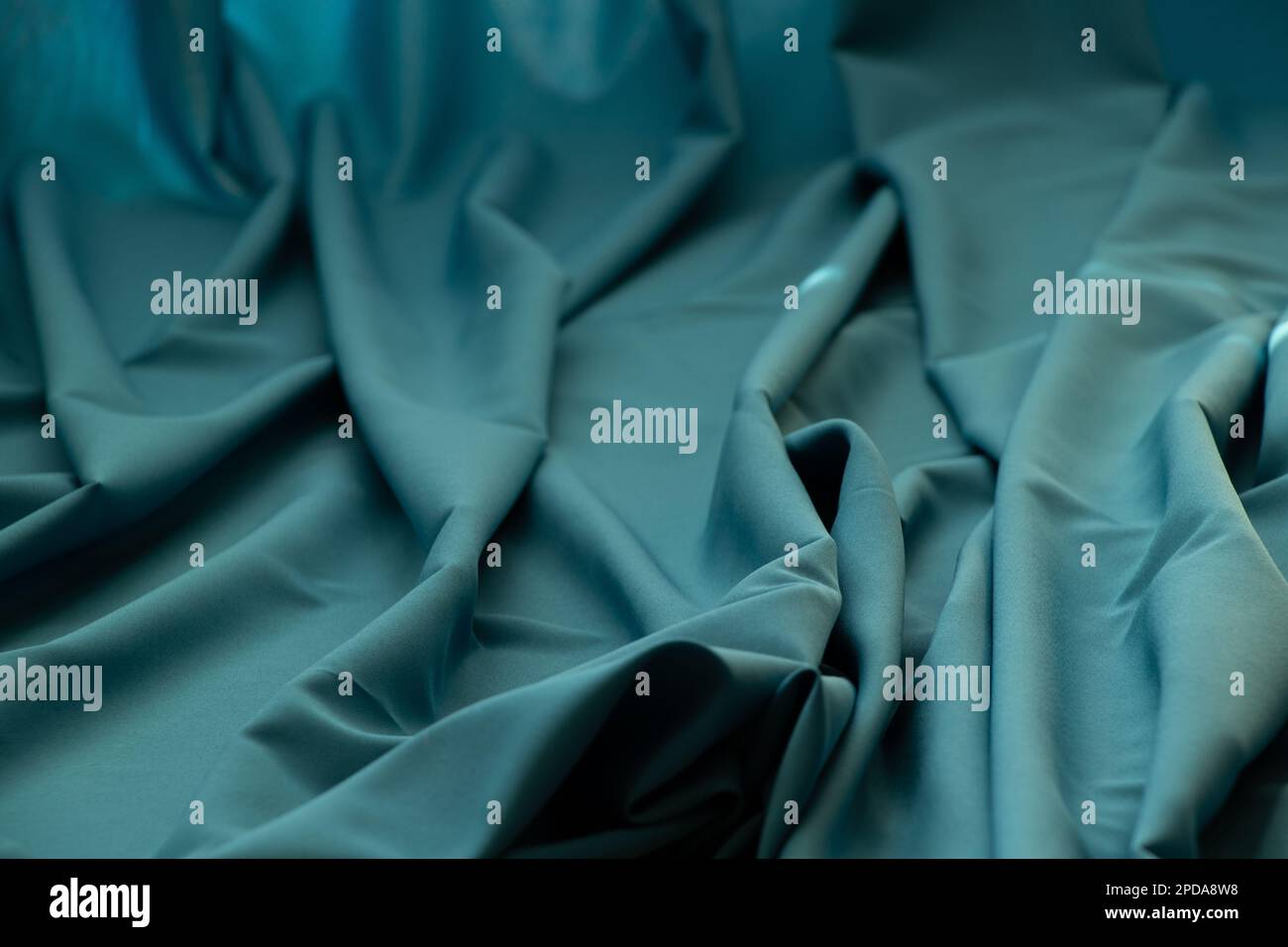 Blue wrinkled background hi-res stock photography and images - Alamy