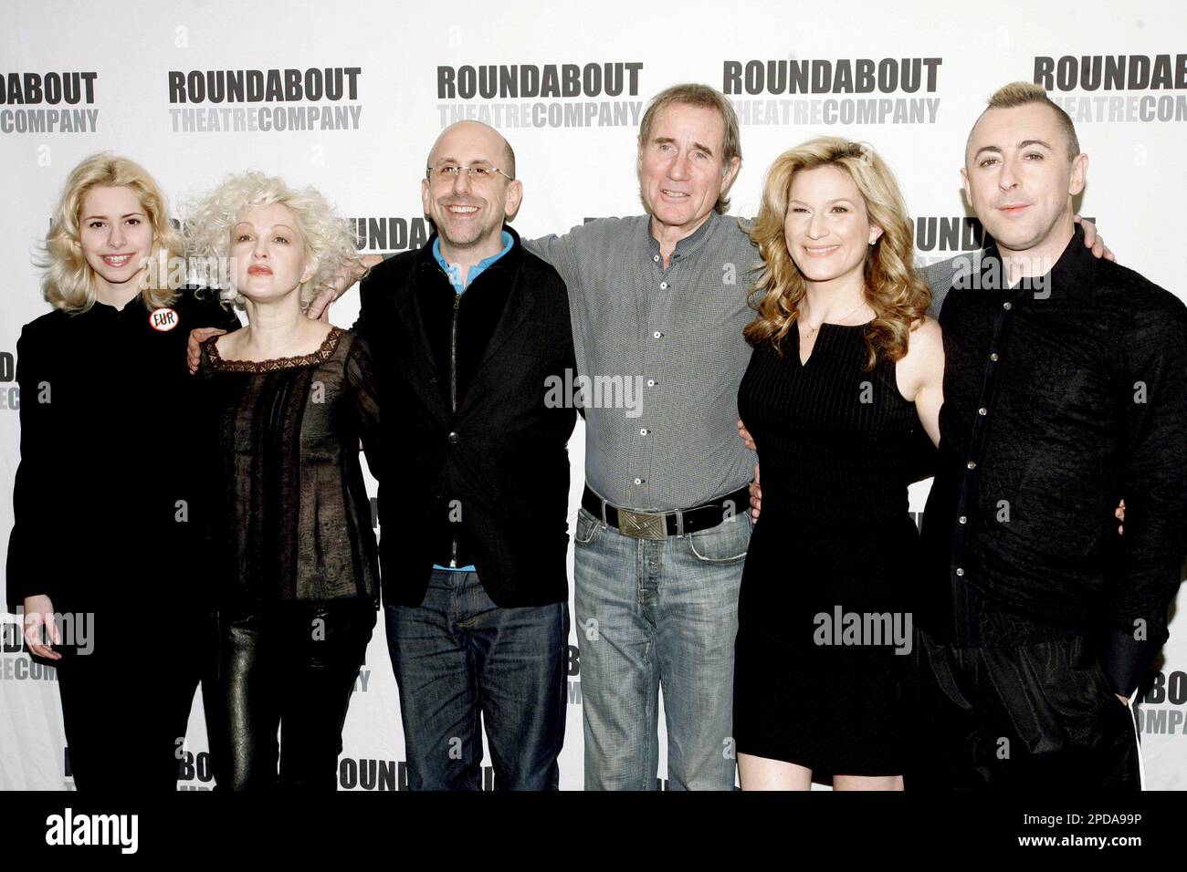From left to right: Actors Nellie McKay, Cyndi Lauper, director Scott ...
