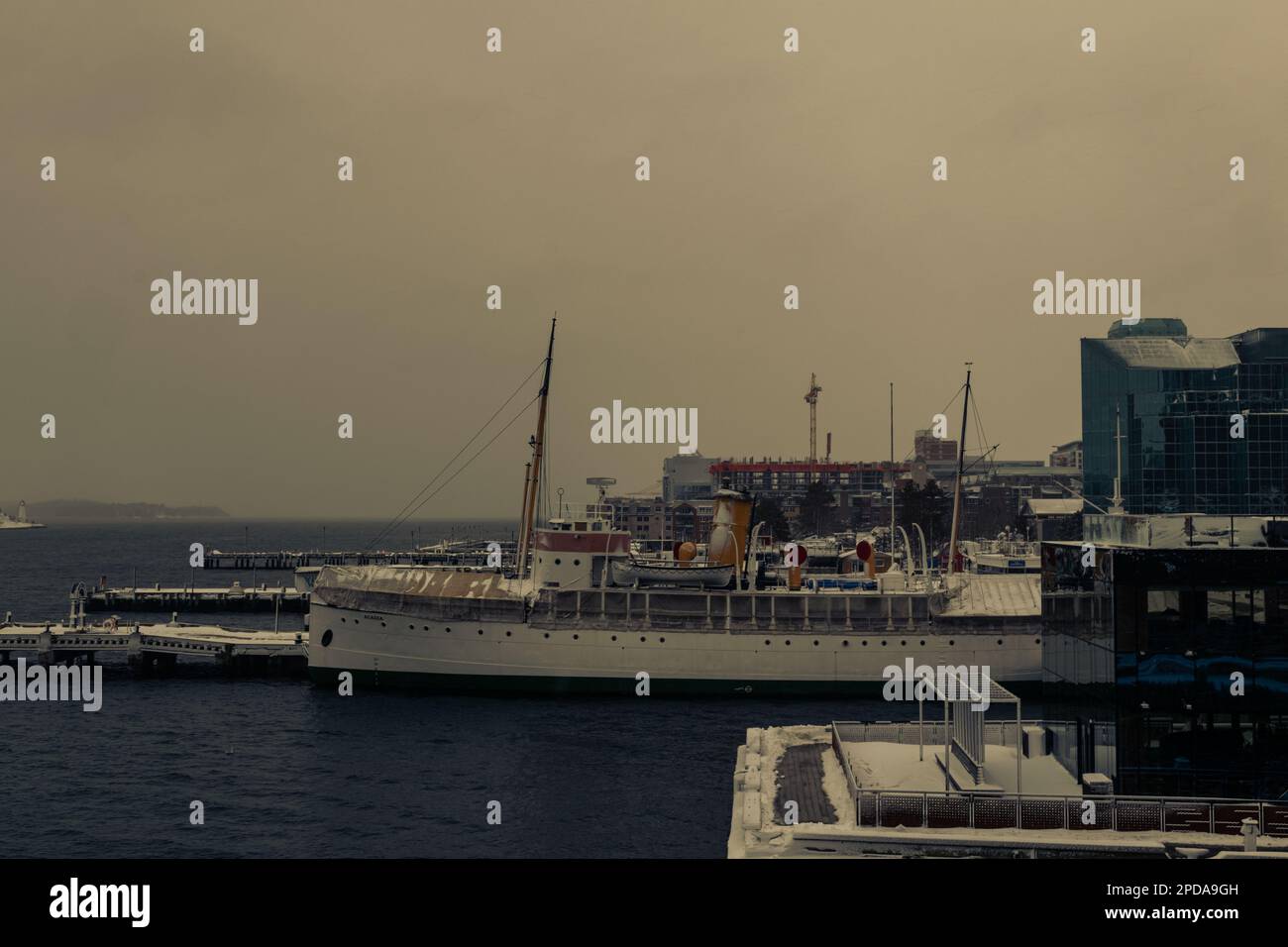 The Museum ship CSS Acadia a former hydrographic surveying and ...