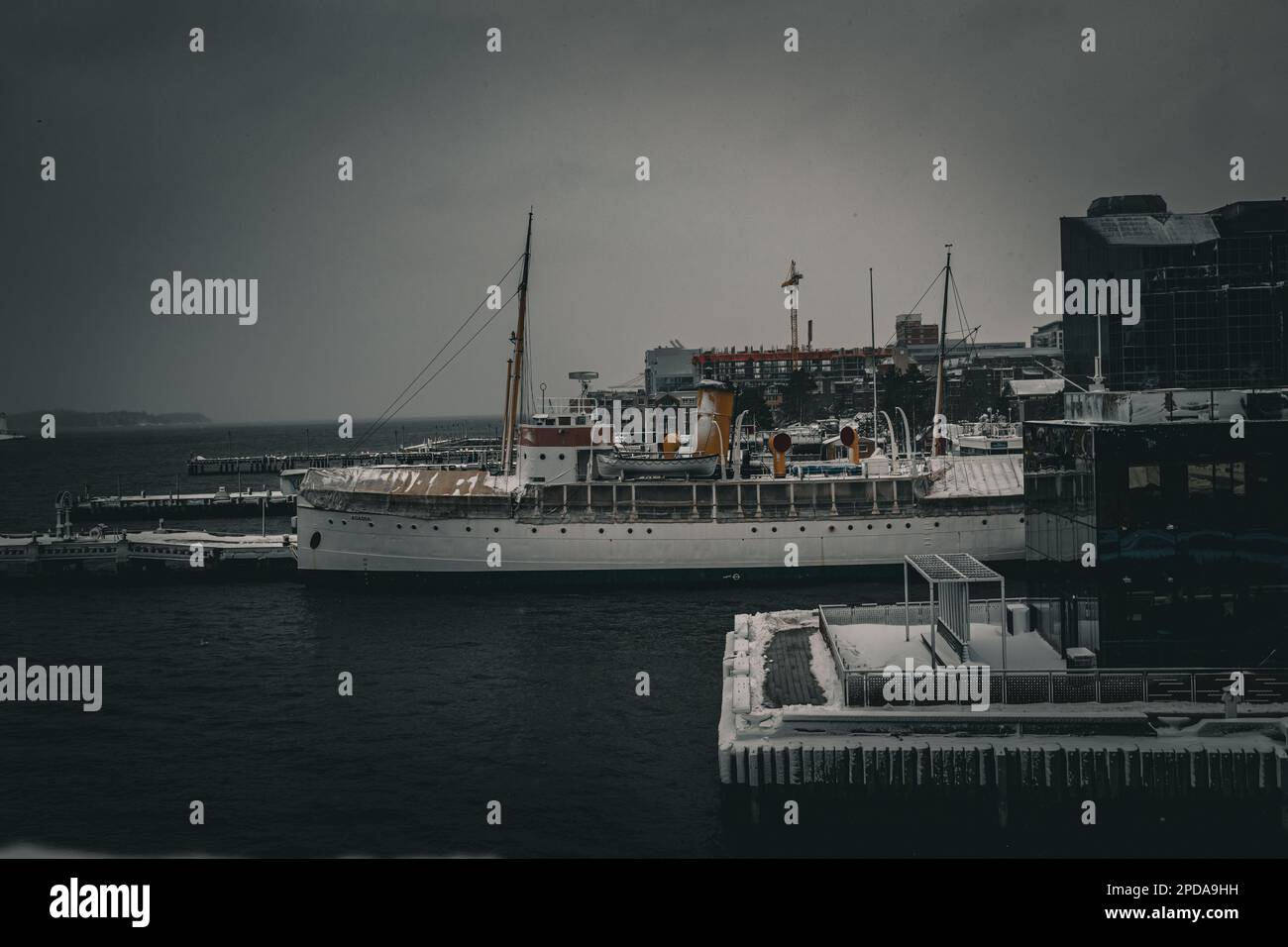 The Museum ship CSS Acadia a former hydrographic surveying and ...