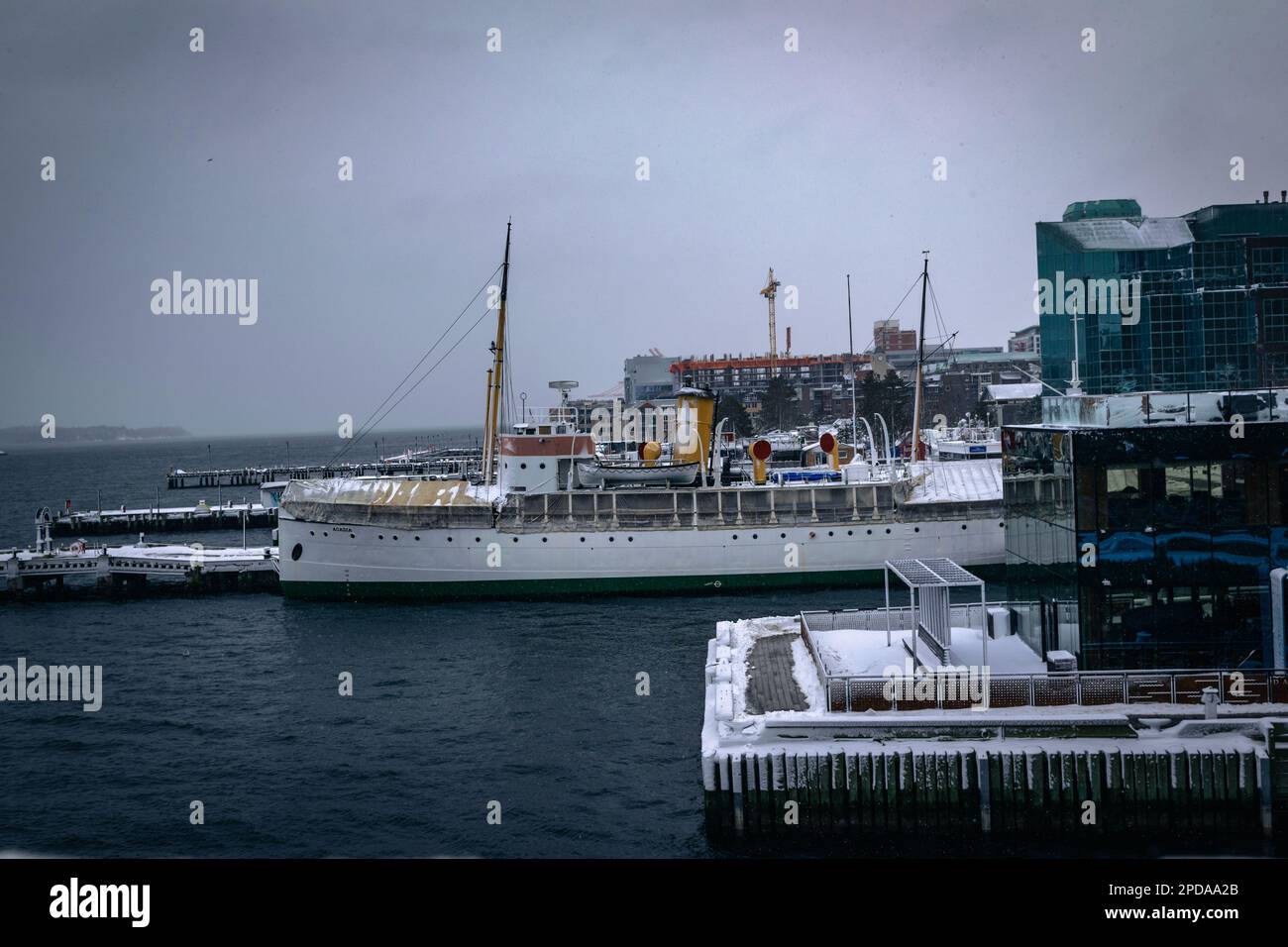 The Museum ship CSS Acadia a former hydrographic surveying and ...