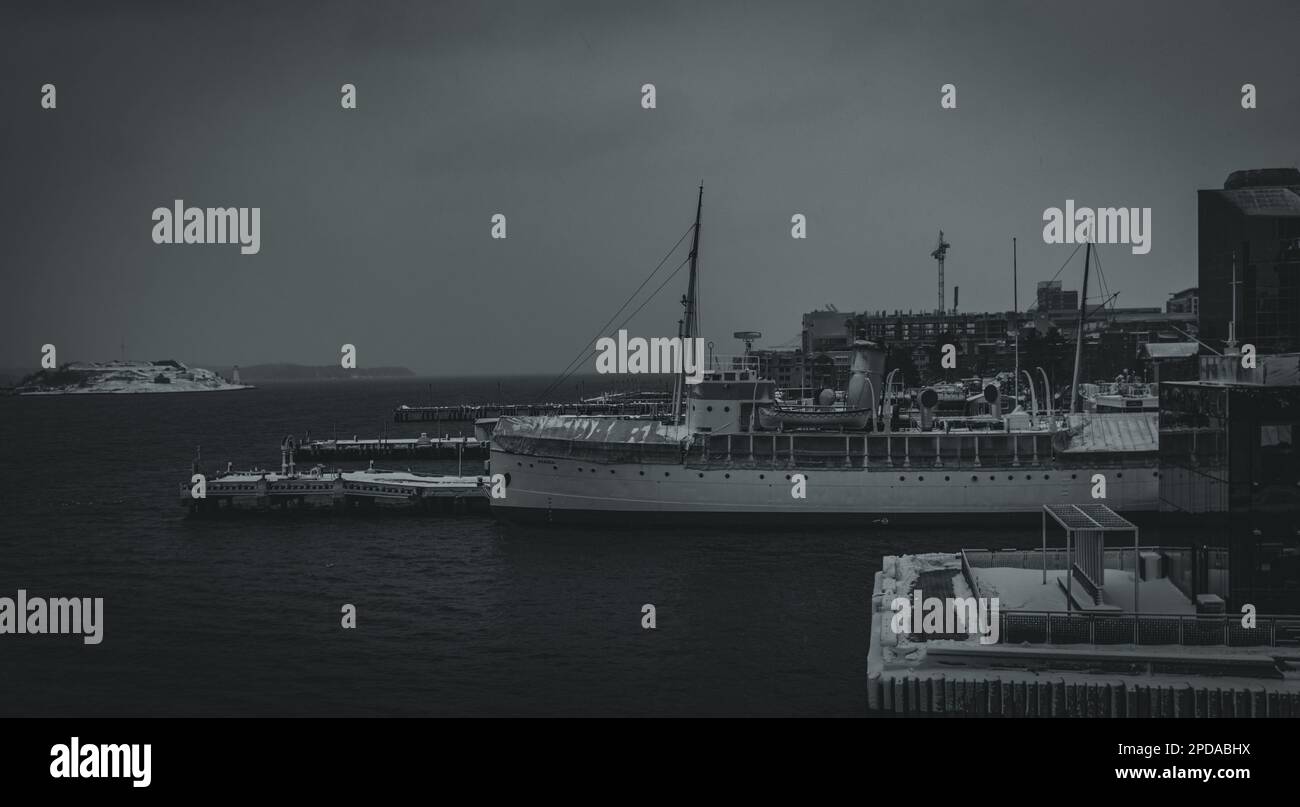 The Museum ship CSS Acadia a former hydrographic surveying and ...