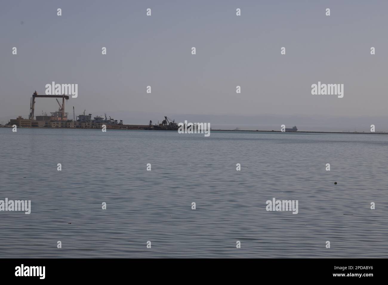 Gulf of Suez from the red sea Stock Photo - Alamy