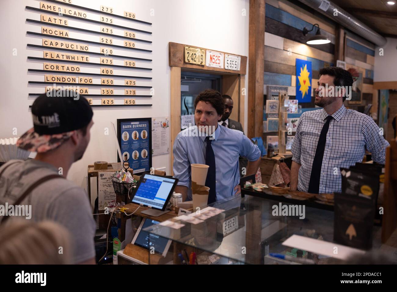 Prime Minister Justin Trudeau and Immigration Minister Sean Fraser ...