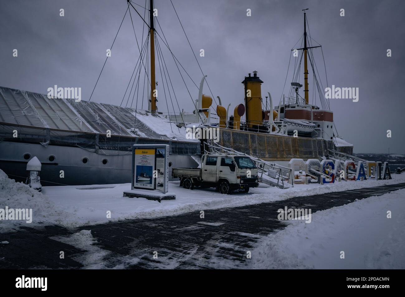 The Museum ship CSS Acadia a former hydrographic surveying and ...