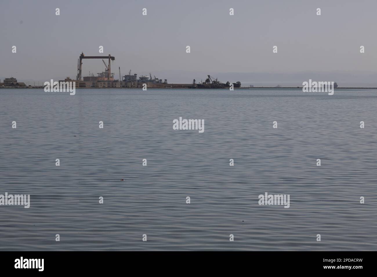 Gulf of Suez from the red sea Stock Photo - Alamy