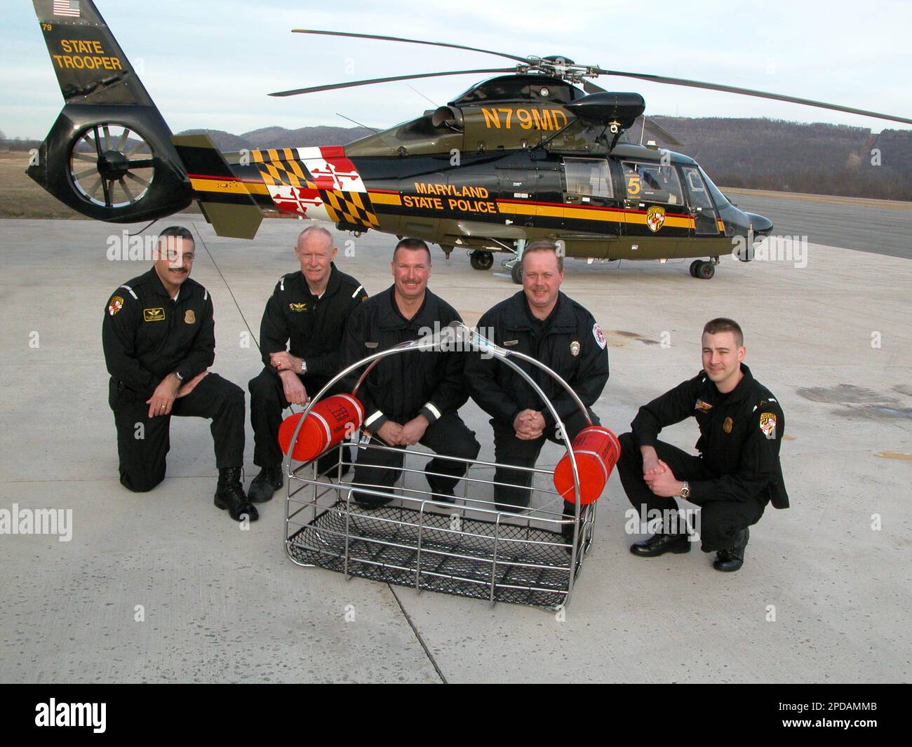 From left, Maryland State Trooper First Class Larry Levasseur; Maryland ...